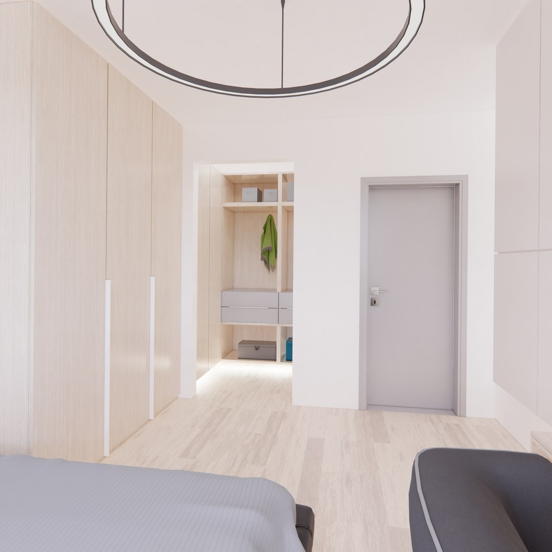 Revit Family Wardrobe 3D Model - TurboSquid 1678353