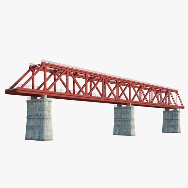 Railway Bridge 3D Models for Download | TurboSquid