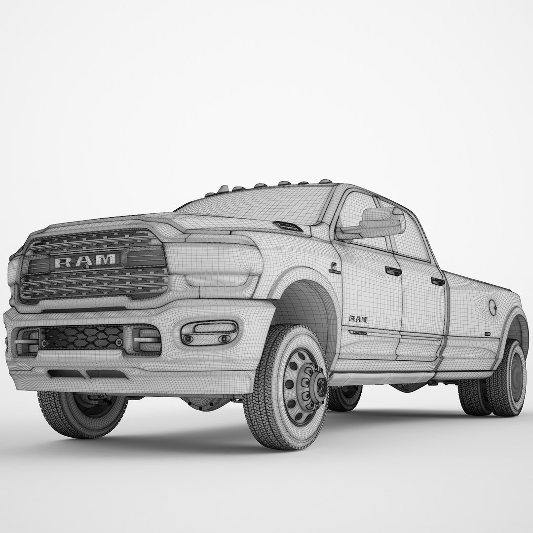 Dodge Ram 3500 HD 2021 04 3D Model - TurboSquid 2102206