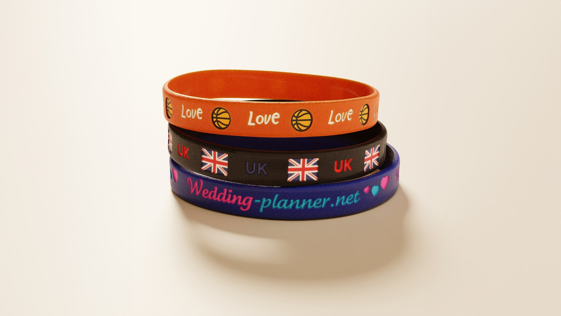 Silicone Wristband Model - TurboSquid 2099102