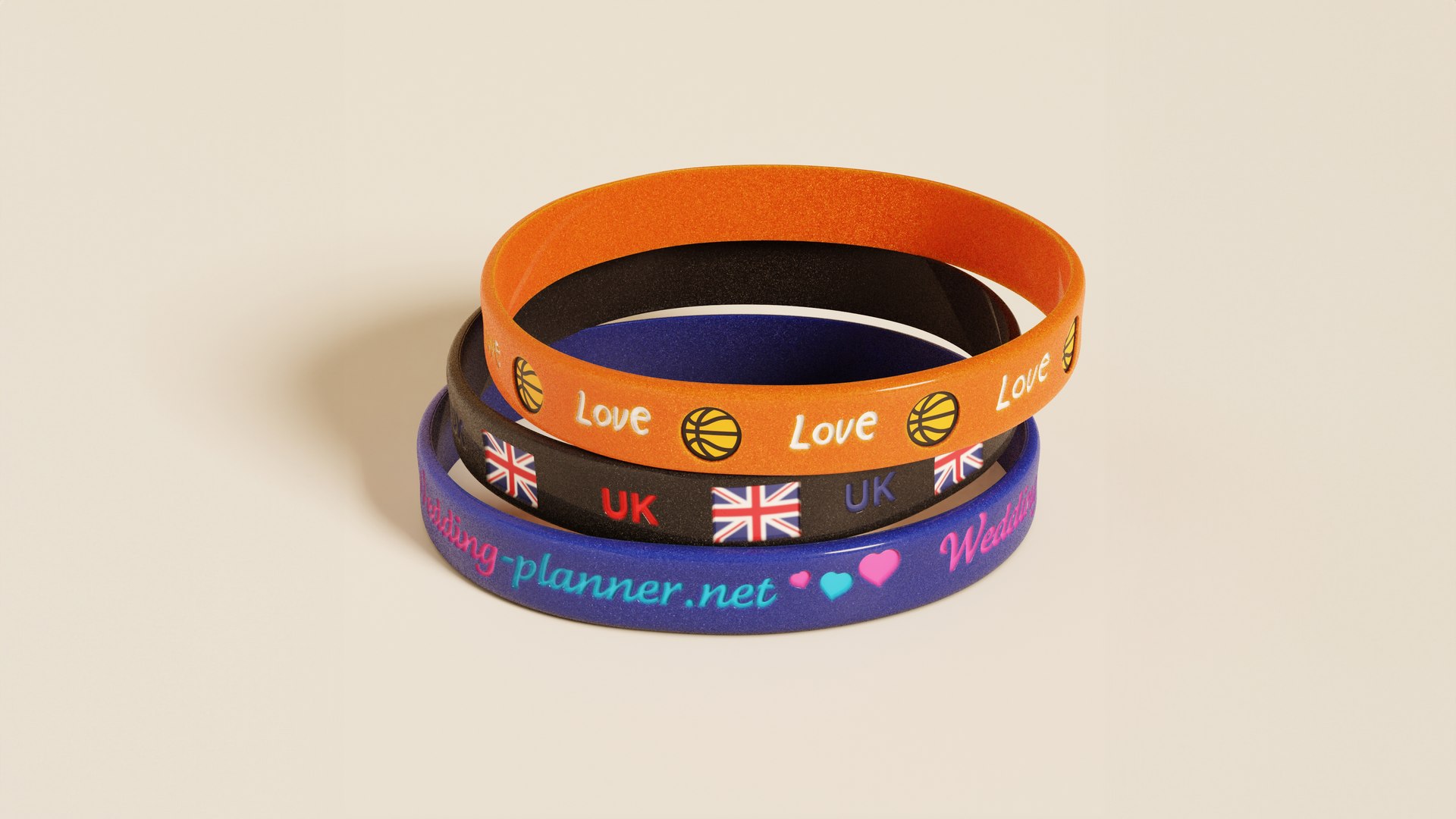 Silicone Wristband Model - TurboSquid 2099102