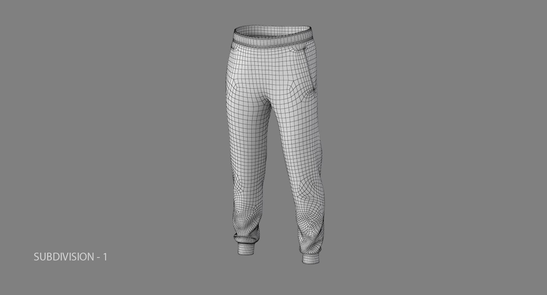 3D realistic sweatpants pbr 01 model - TurboSquid 1377591
