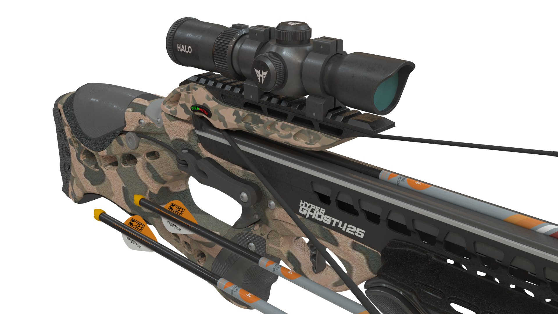 3D Barnett Hyperghost 425 Crossbow 3ds Max 2018 Corona Model ...