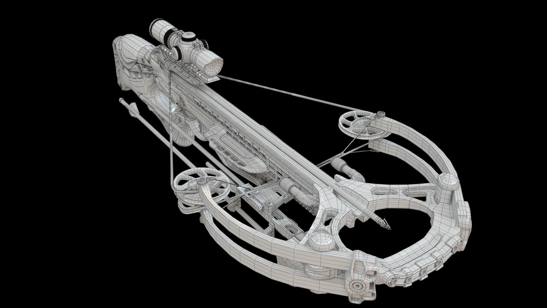 3D Barnett Hyperghost 425 Crossbow 3ds Max 2018 Corona Model ...