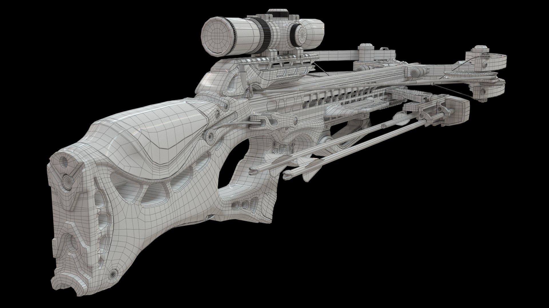 3D Barnett Hyperghost 425 Crossbow 3ds Max 2018 Corona Model ...