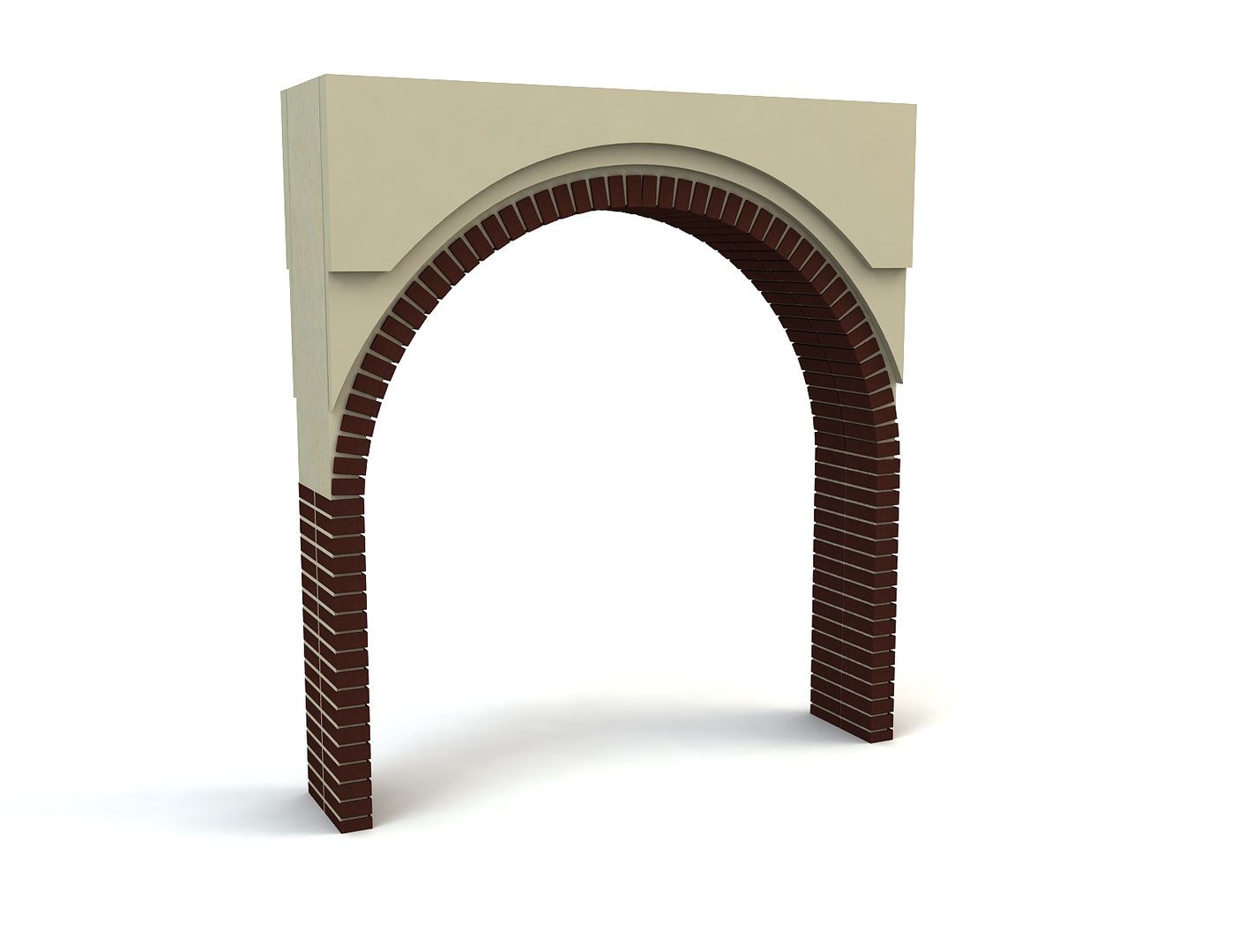 3ds Max Brick Arch