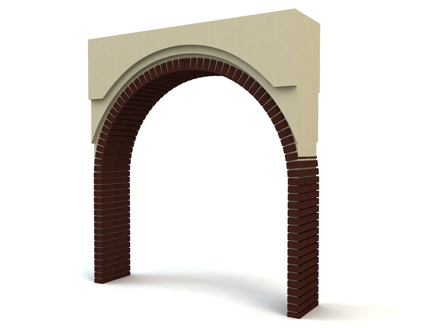 3ds Max Brick Arch