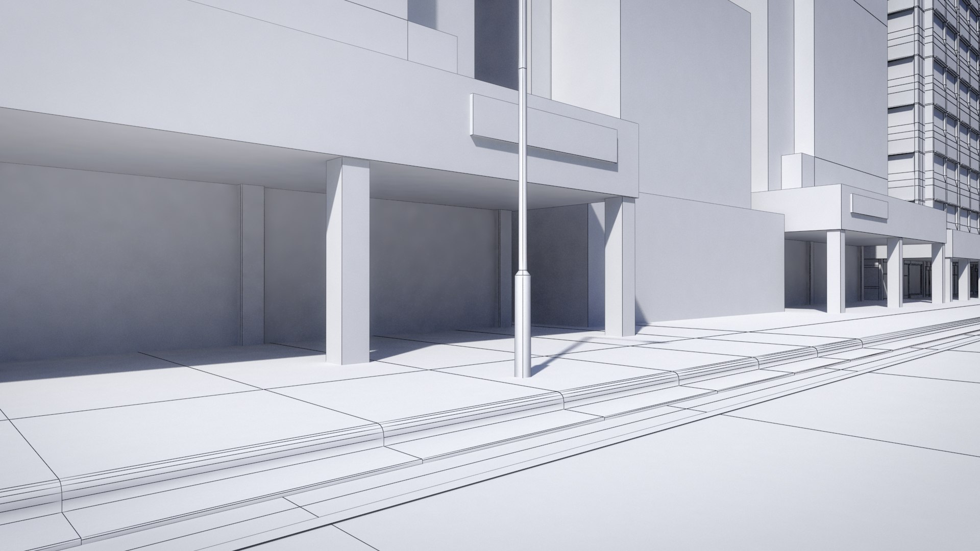 TW Street T Intersection 01 Model - TurboSquid 2211311