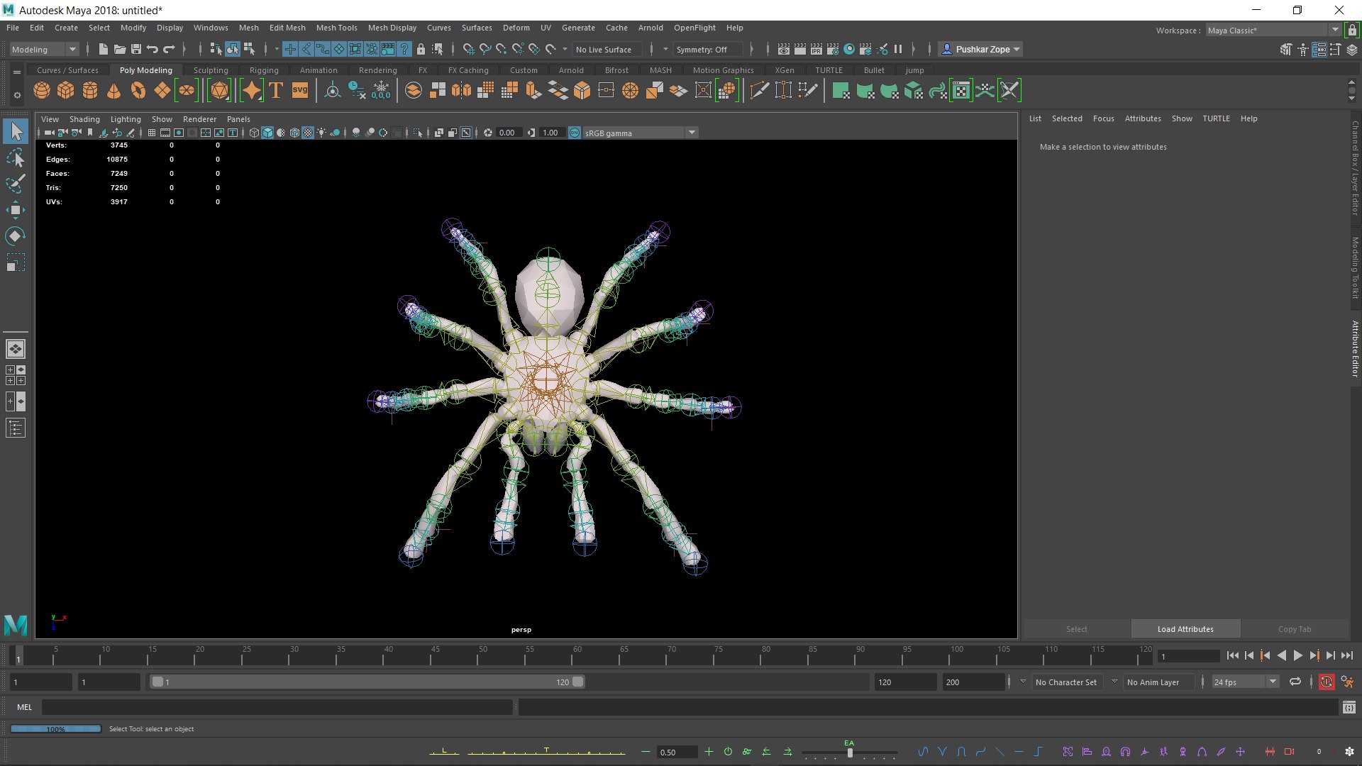 Spider Rig Model - TurboSquid 1822493