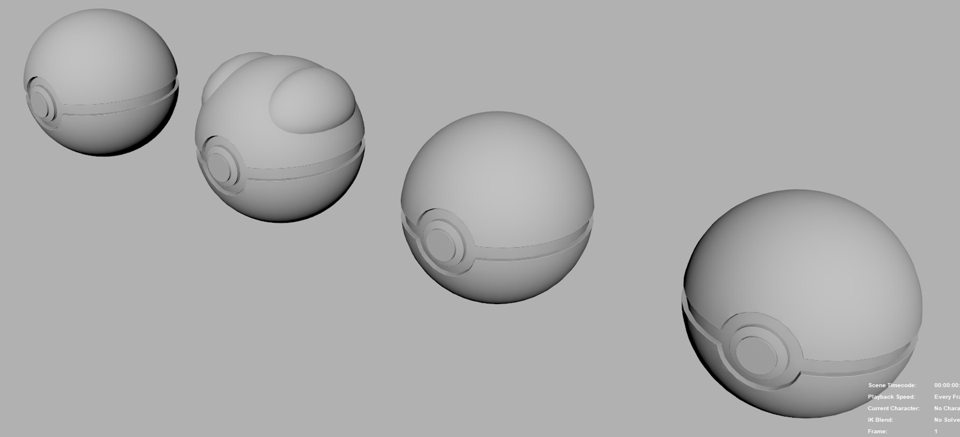 3D Pokeballs Masterball Ultraball - TurboSquid 1248790