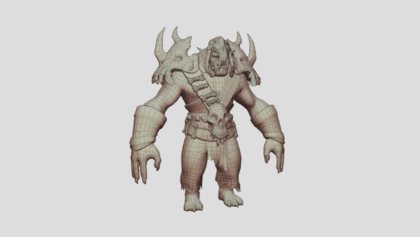 3D model Stylized Orc Hunter Rigged - TurboSquid 2039696