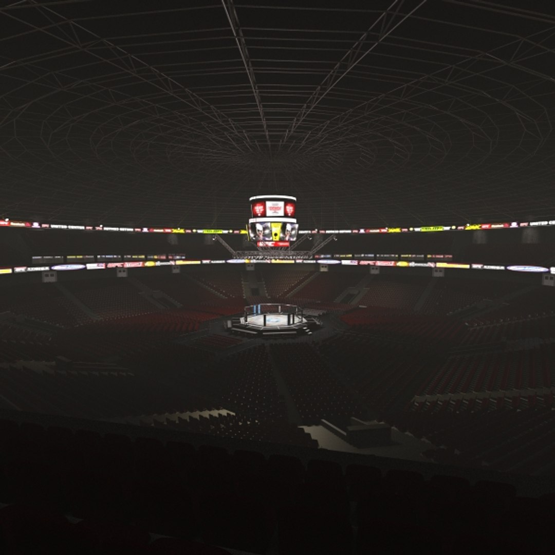 Interior Ufc Fighting Arena 3D Model - TurboSquid 1161628