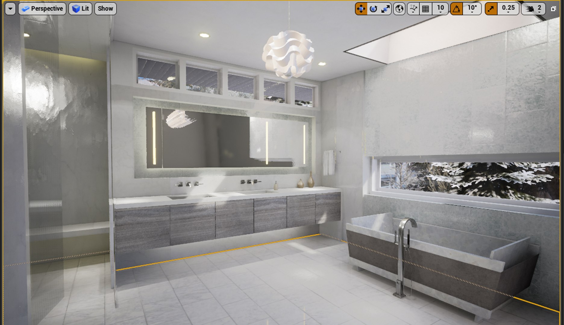 3d Master Bathroom Ready Vr