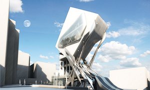 3D rectangular mall concept modular - TurboSquid 1712286