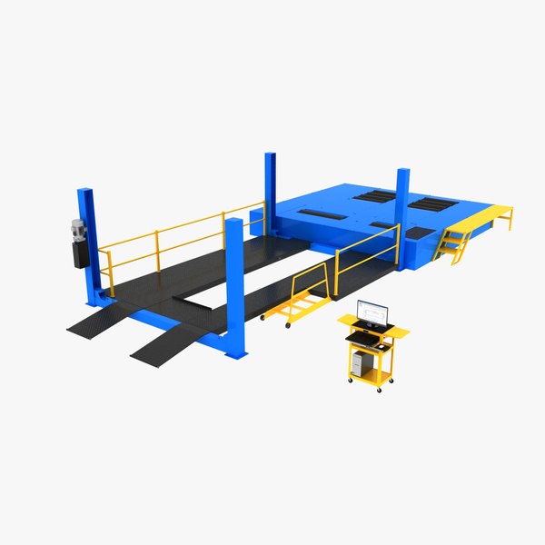 modelo 3d Chasis Dyno - TurboSquid 599729