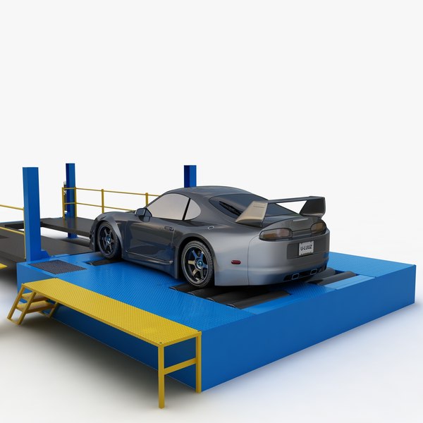 modelo 3d Chasis Dyno - TurboSquid 599729