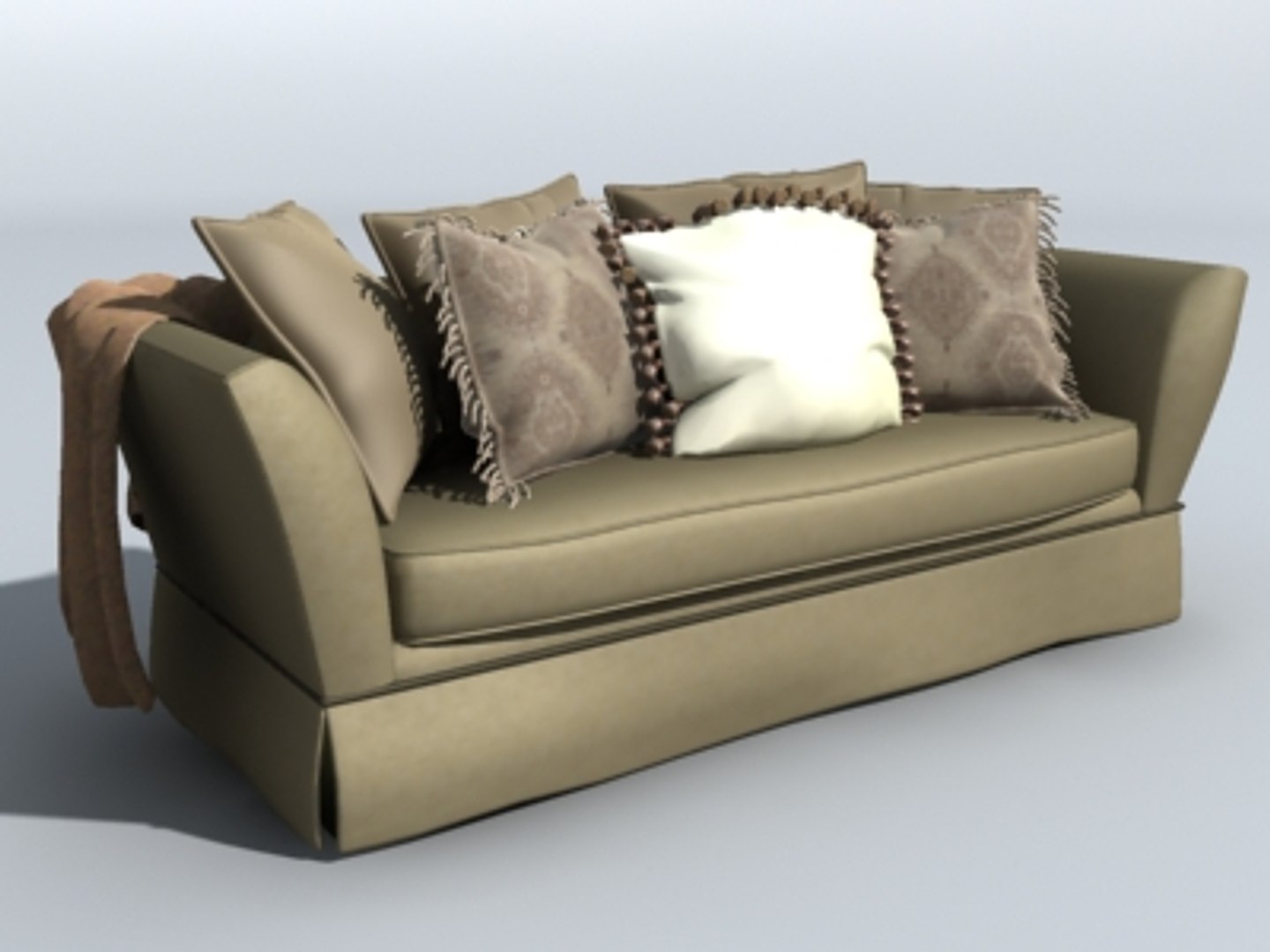 3d model of couch