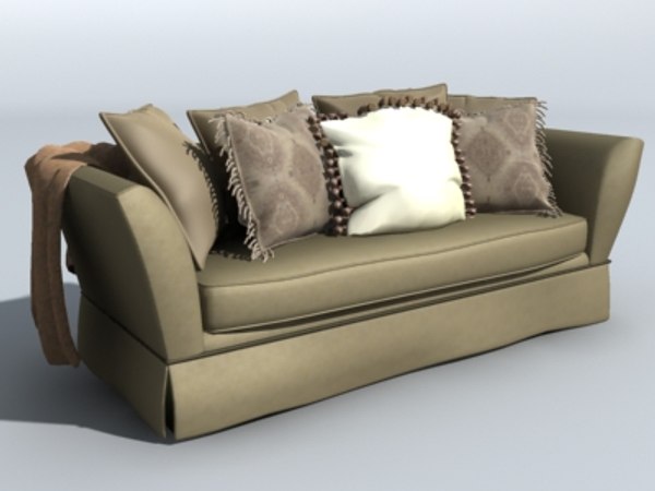 3d model of couch