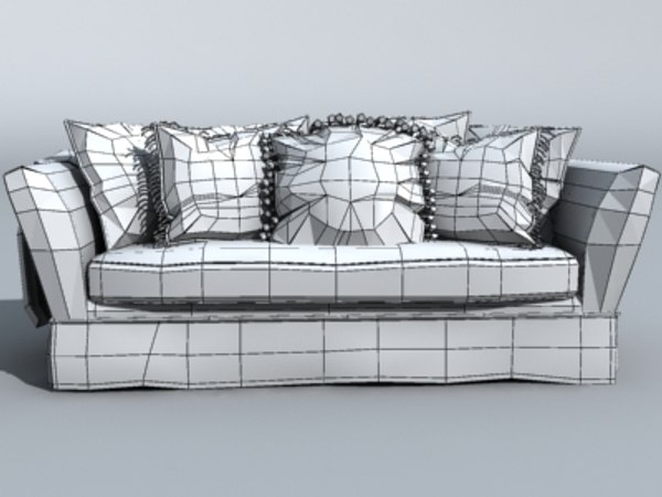 3d model of couch