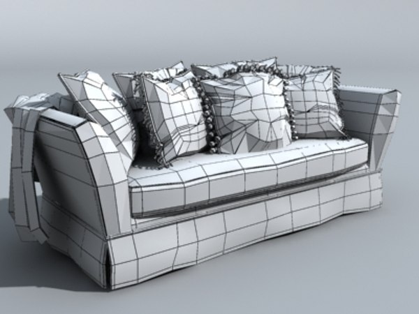 3d model of couch