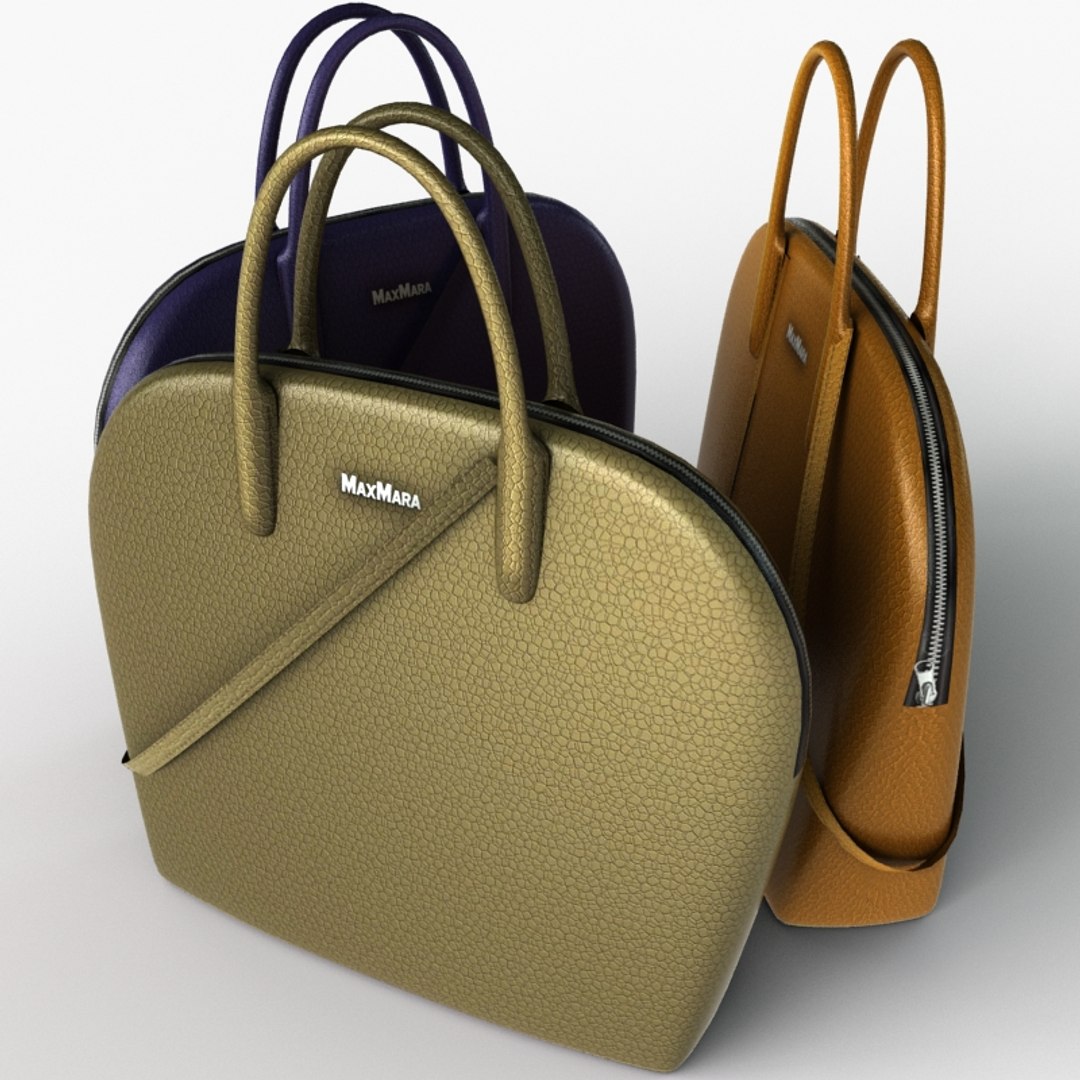3d Hand Bag Model