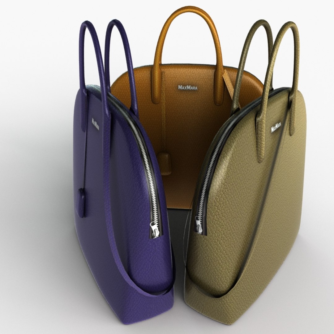 3d Hand Bag Model
