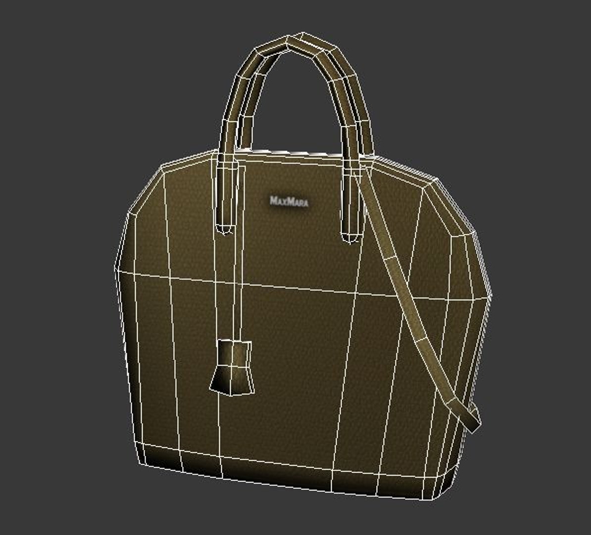 3d Hand Bag Model