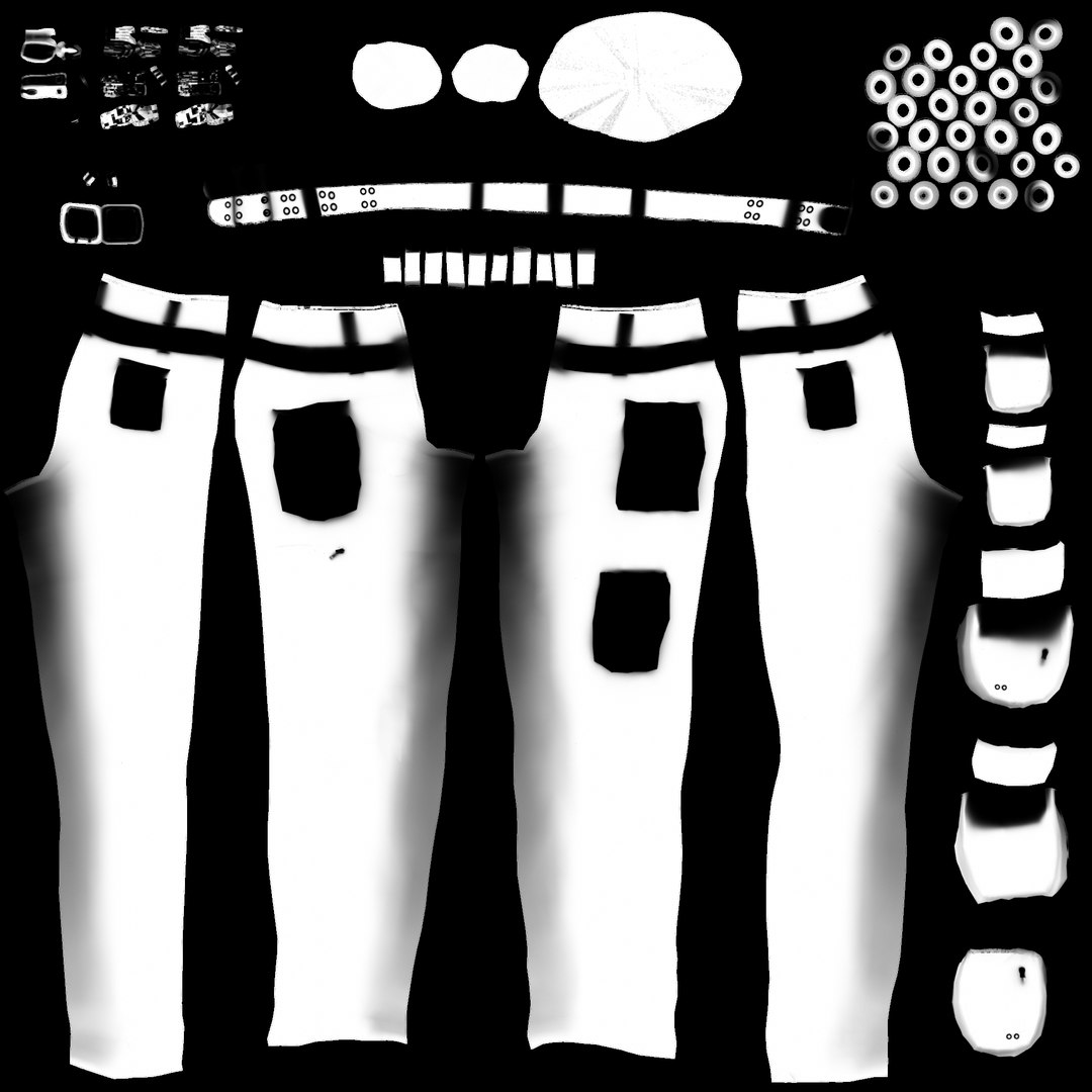 Cargo Pants 3D Model - TurboSquid 1792512