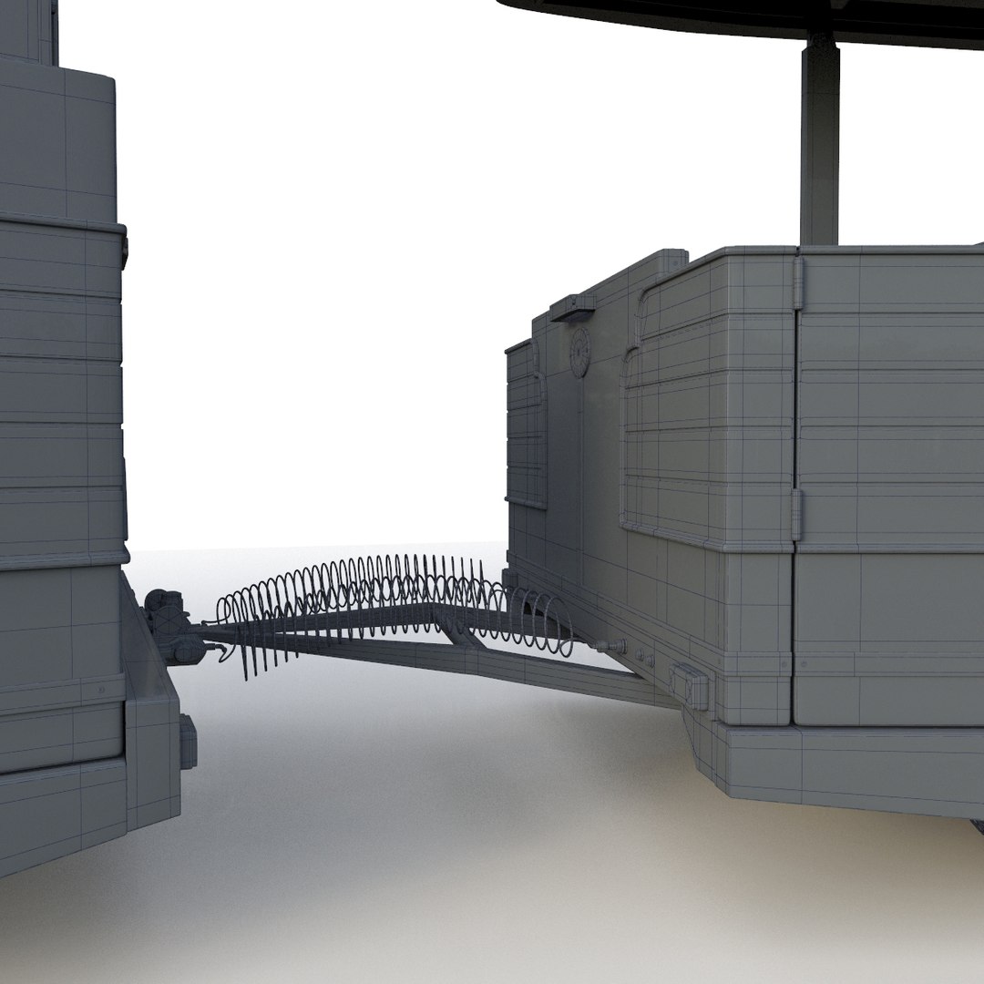 Dotto Train 3d Model