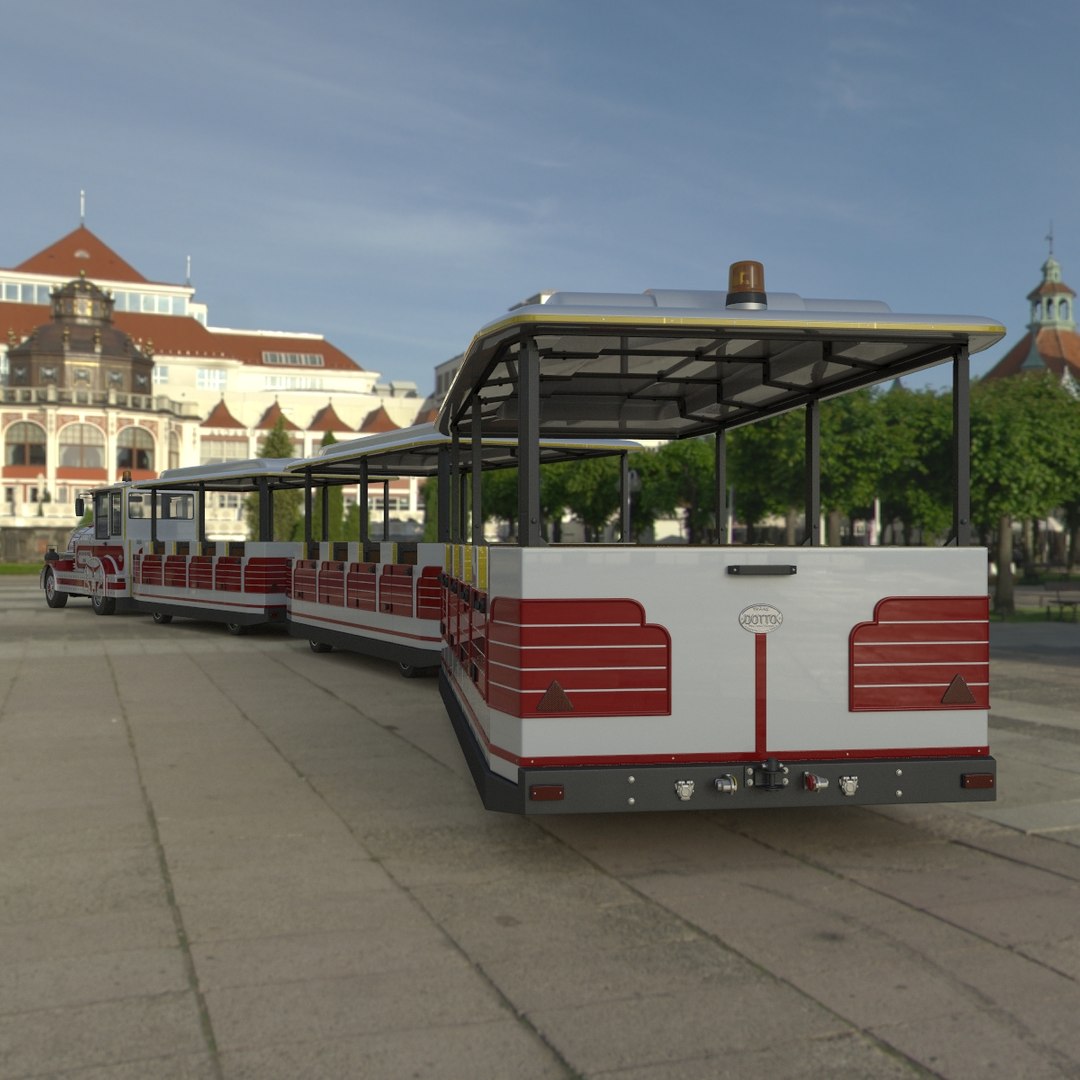 Dotto Train 3d Model