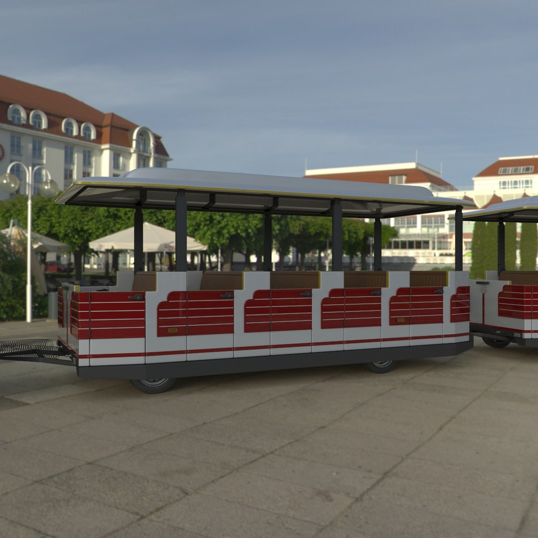 Dotto Train 3d Model