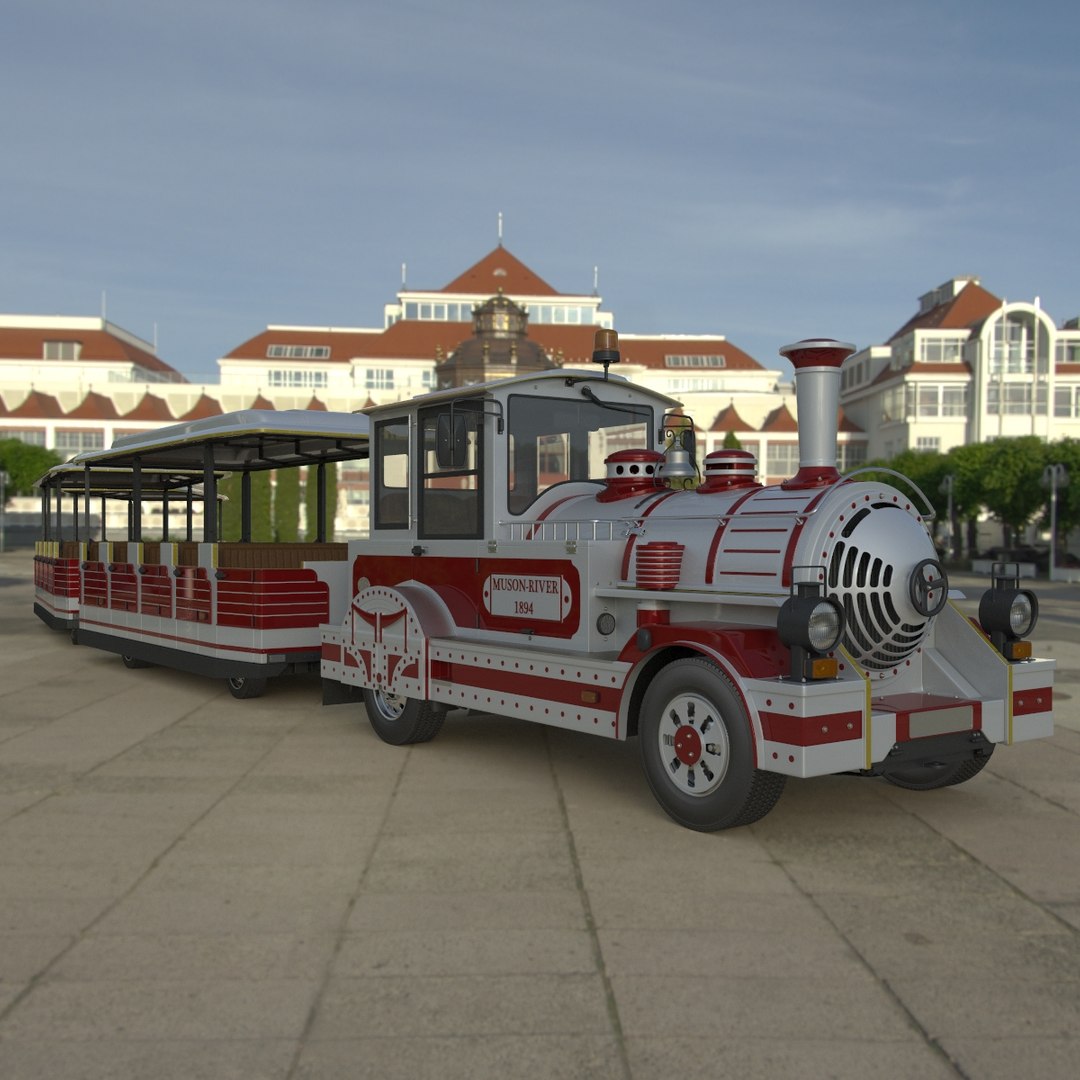 Dotto Train 3d Model