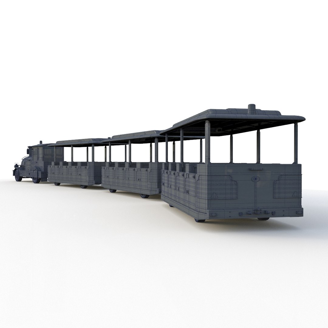 Dotto Train 3d Model