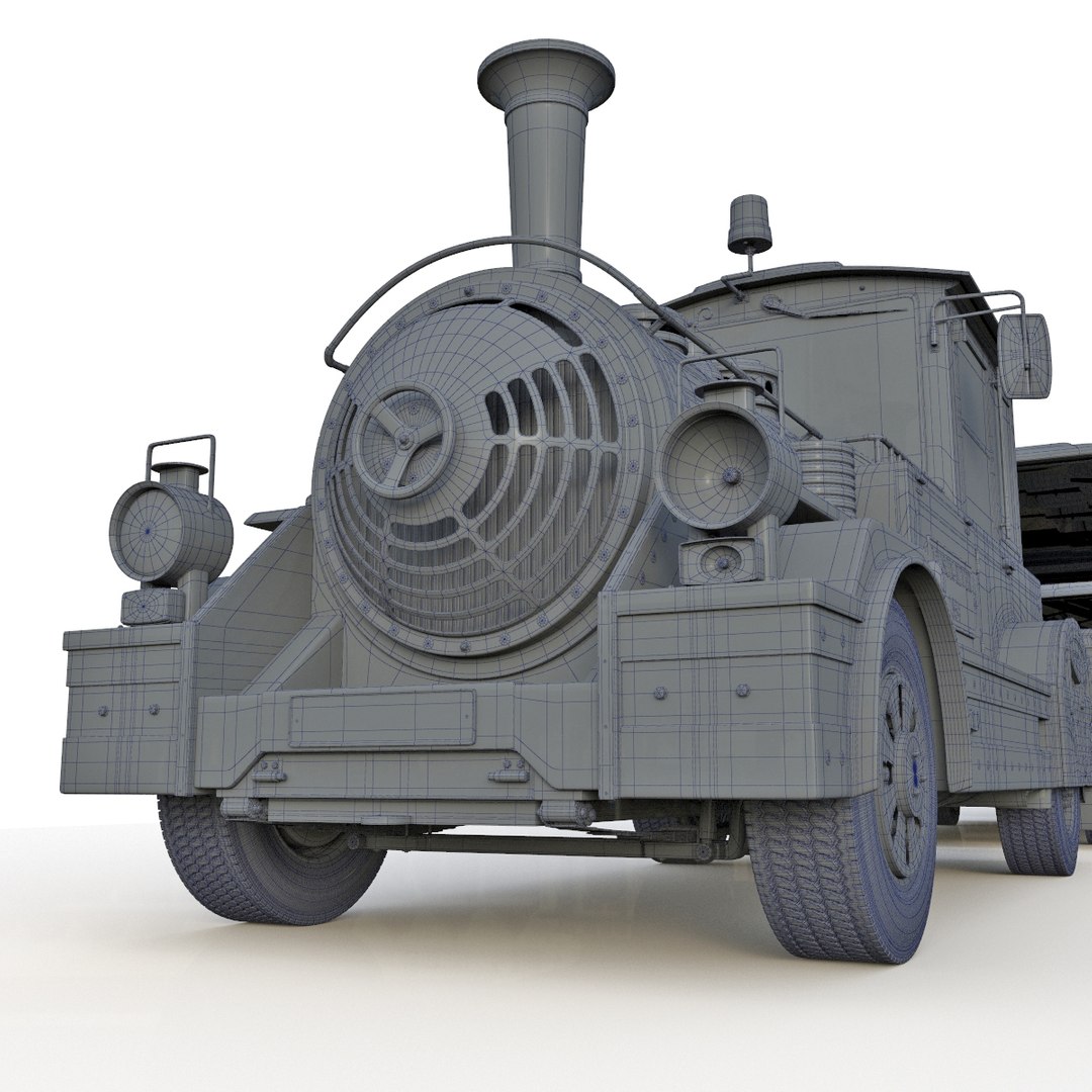 Dotto Train 3d Model
