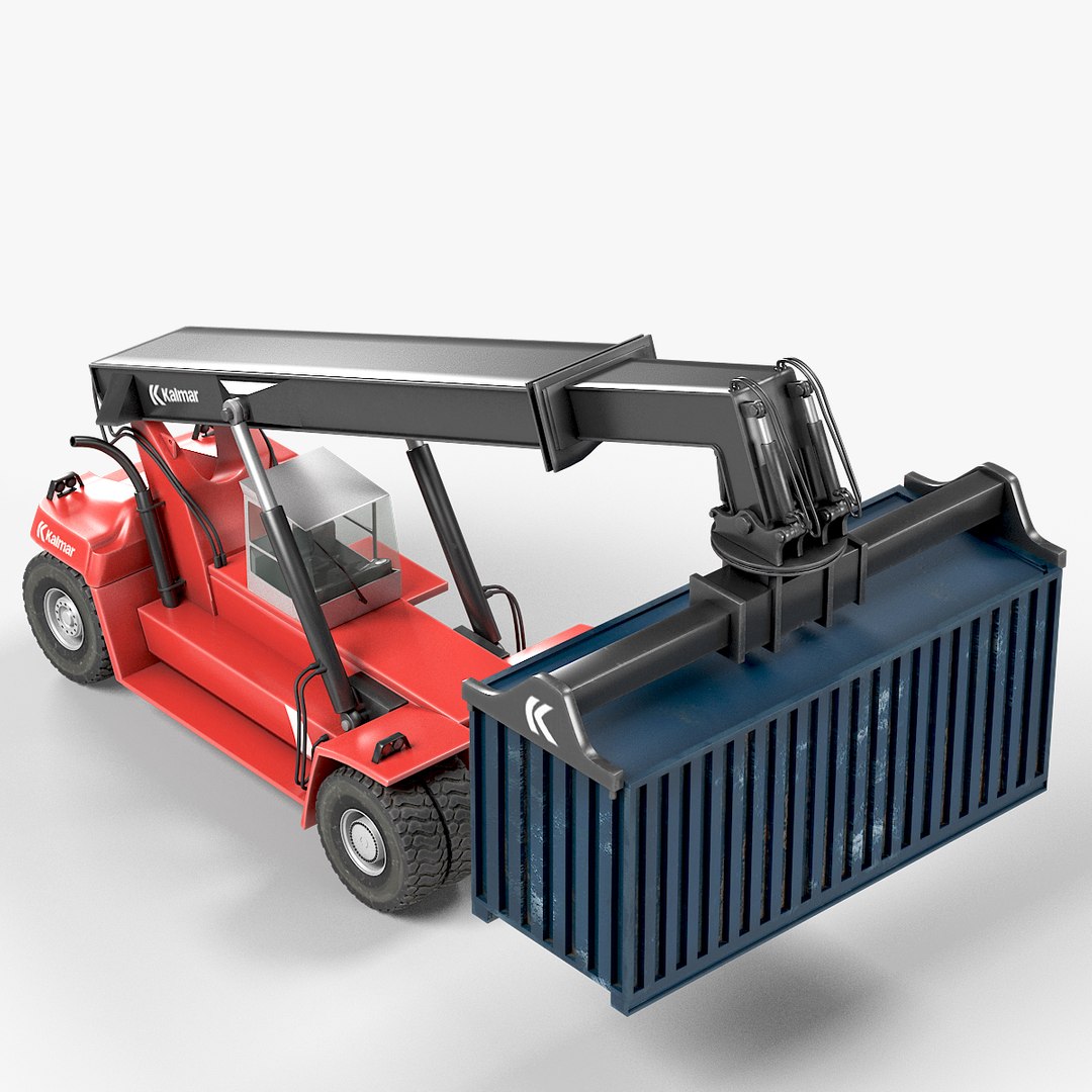 3D Kalmar Reach Stacker Drf450 Model - TurboSquid 1160864