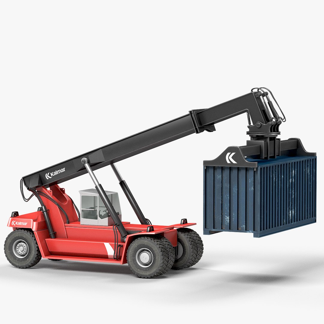 3D Kalmar Reach Stacker Drf450 Model - TurboSquid 1160864