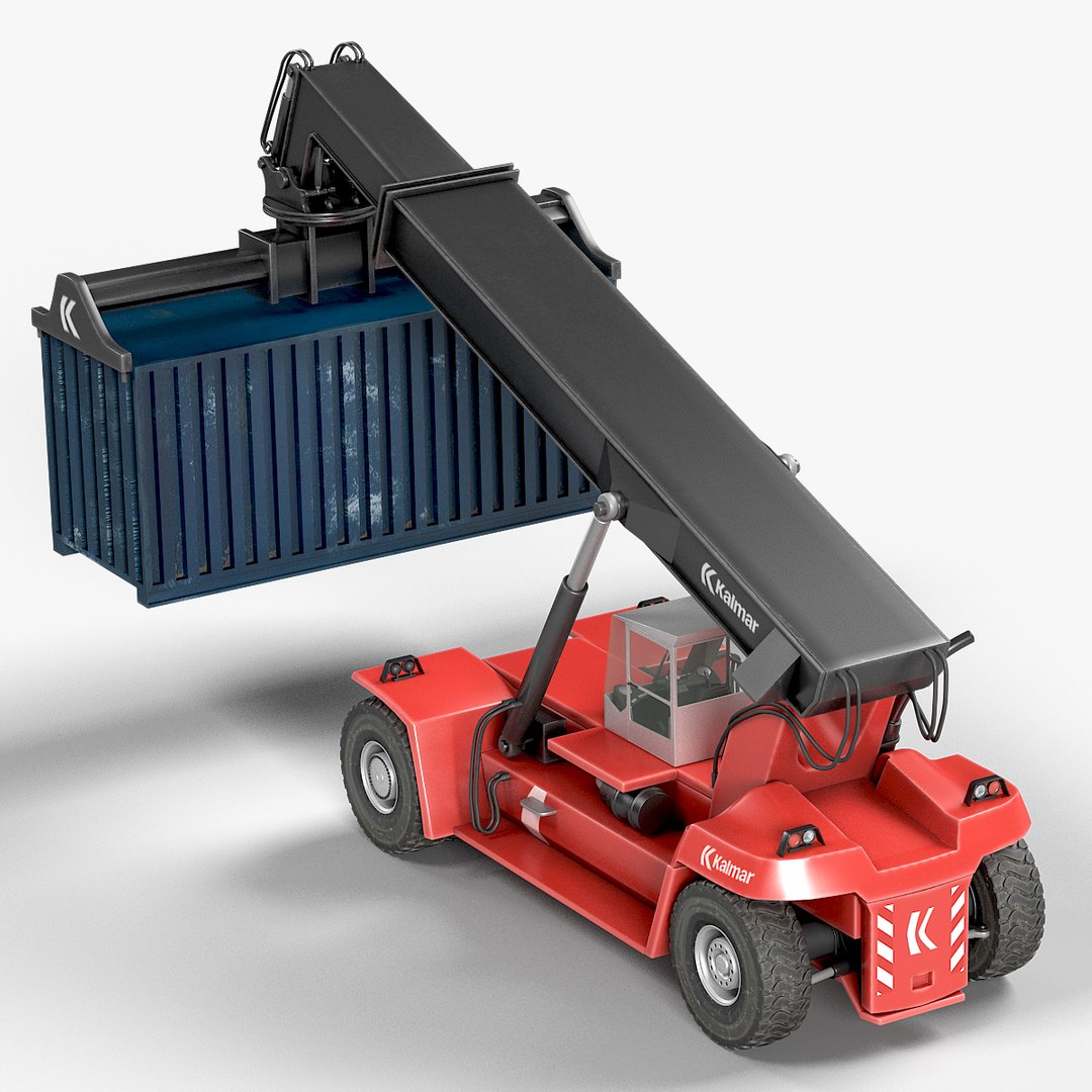 3D Kalmar Reach Stacker Drf450 Model - TurboSquid 1160864