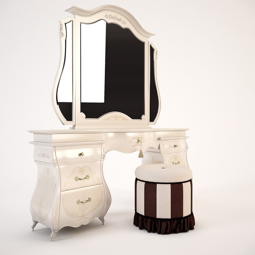 3d Model Dressing Table