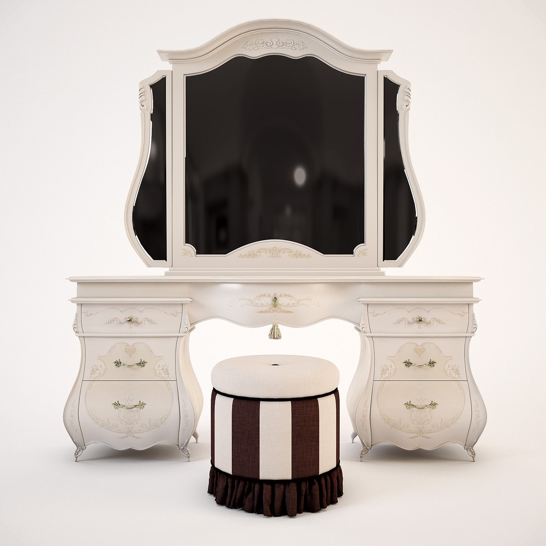 3d Model Dressing Table
