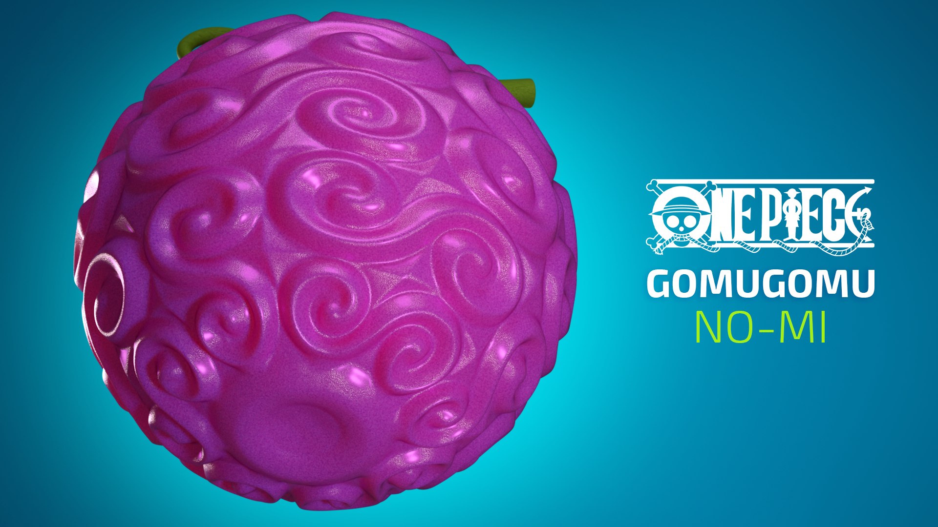 3D One Piece Gomu Gomu No Mi 3D Model - TurboSquid 2294303