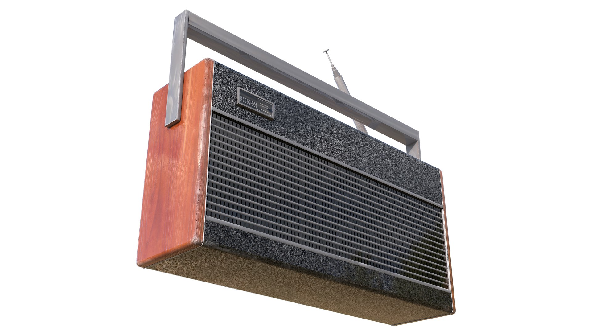 3D Transistor Radio-Roberts R606 Model - TurboSquid 1956912