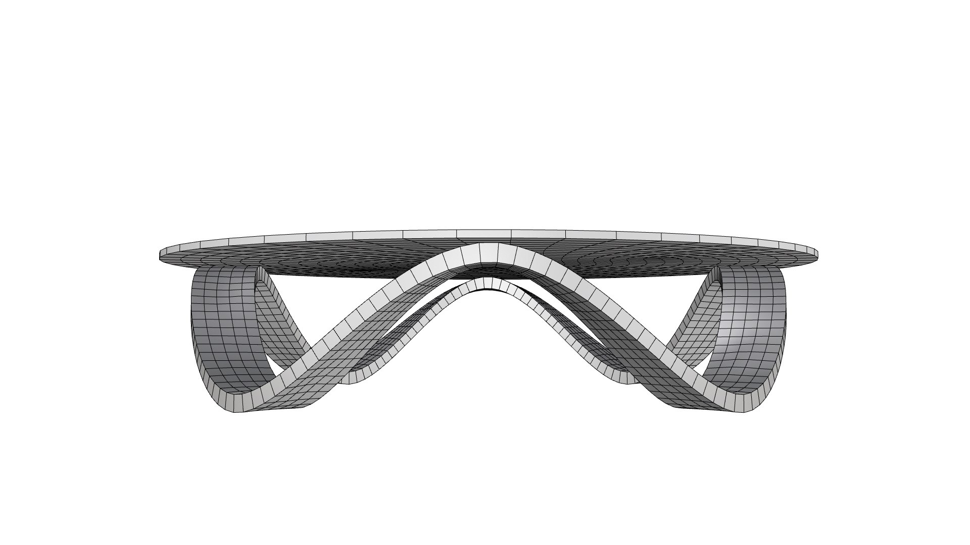 Dancing Circular Wavy Table Model - TurboSquid 2163267