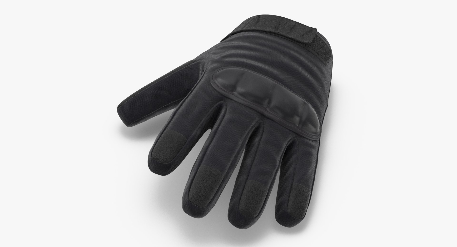 max police riot gear glove