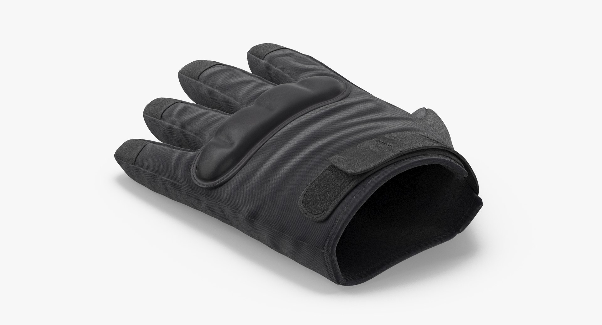 max police riot gear glove