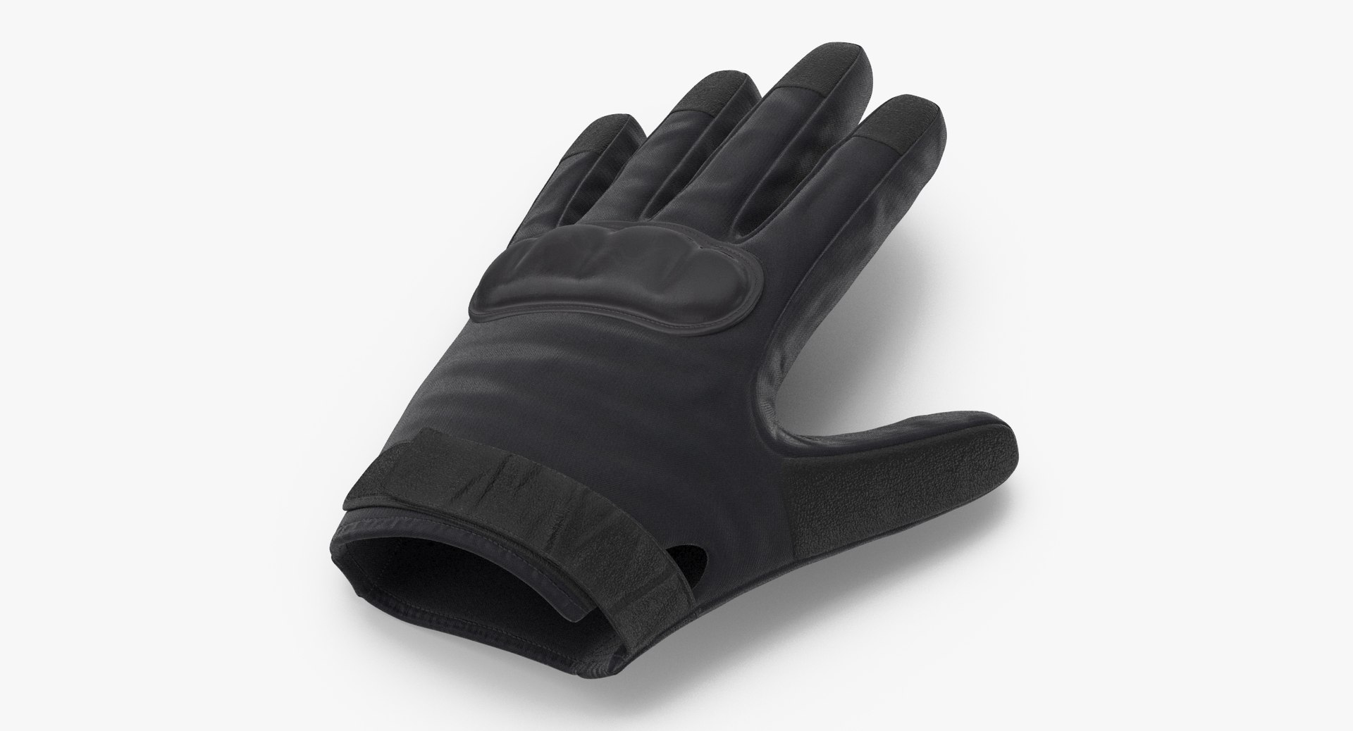 max police riot gear glove