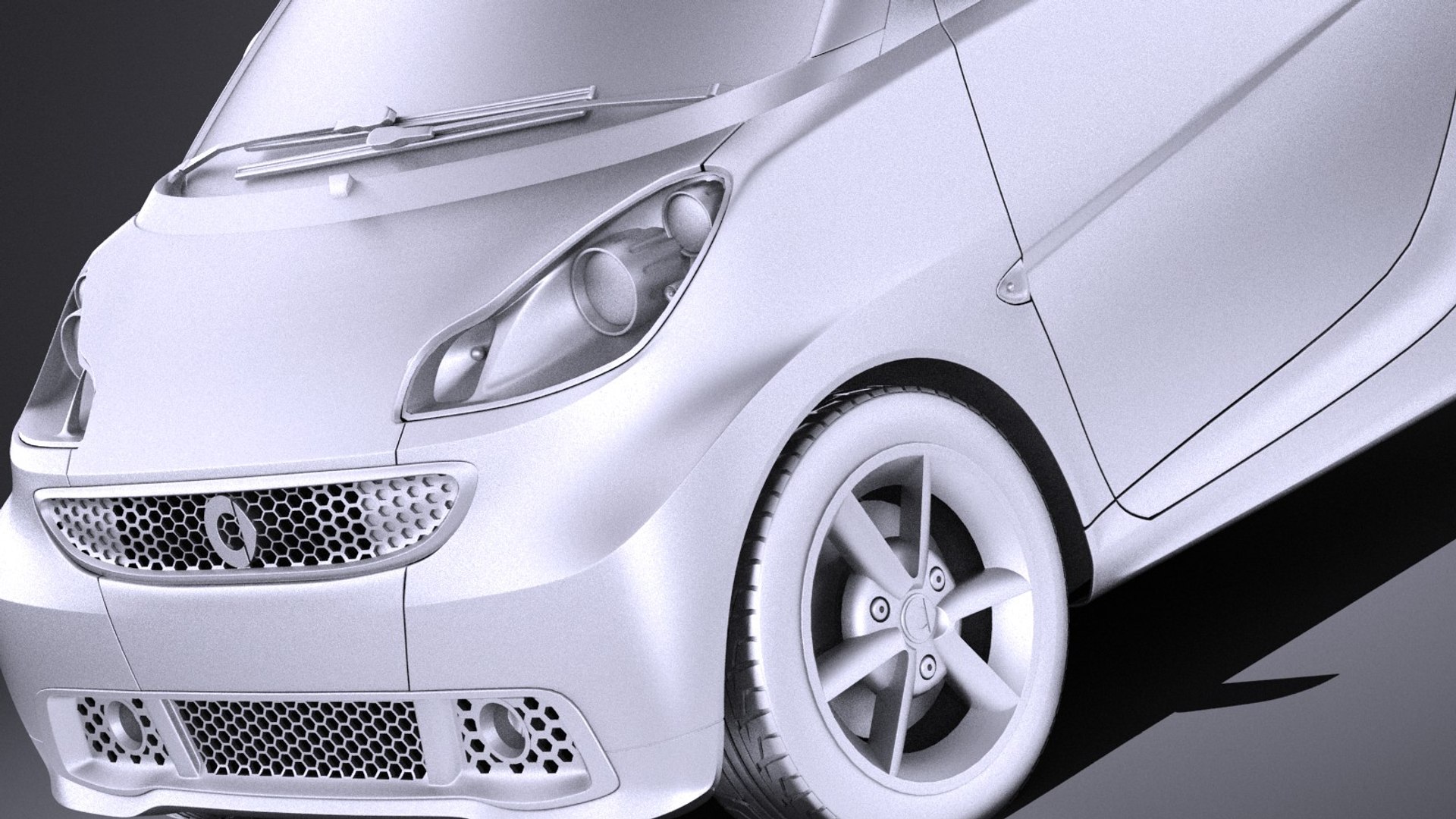 Smart 42 Fortwo Model - TurboSquid 1235653