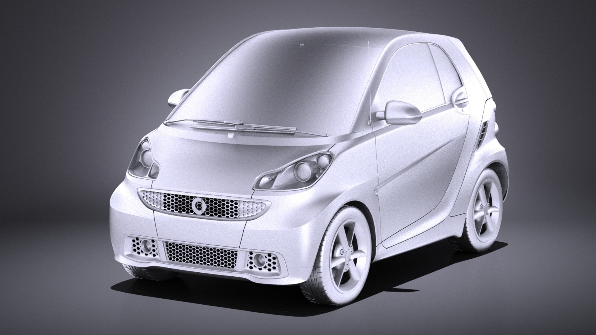 Smart 42 Fortwo Model - TurboSquid 1235653