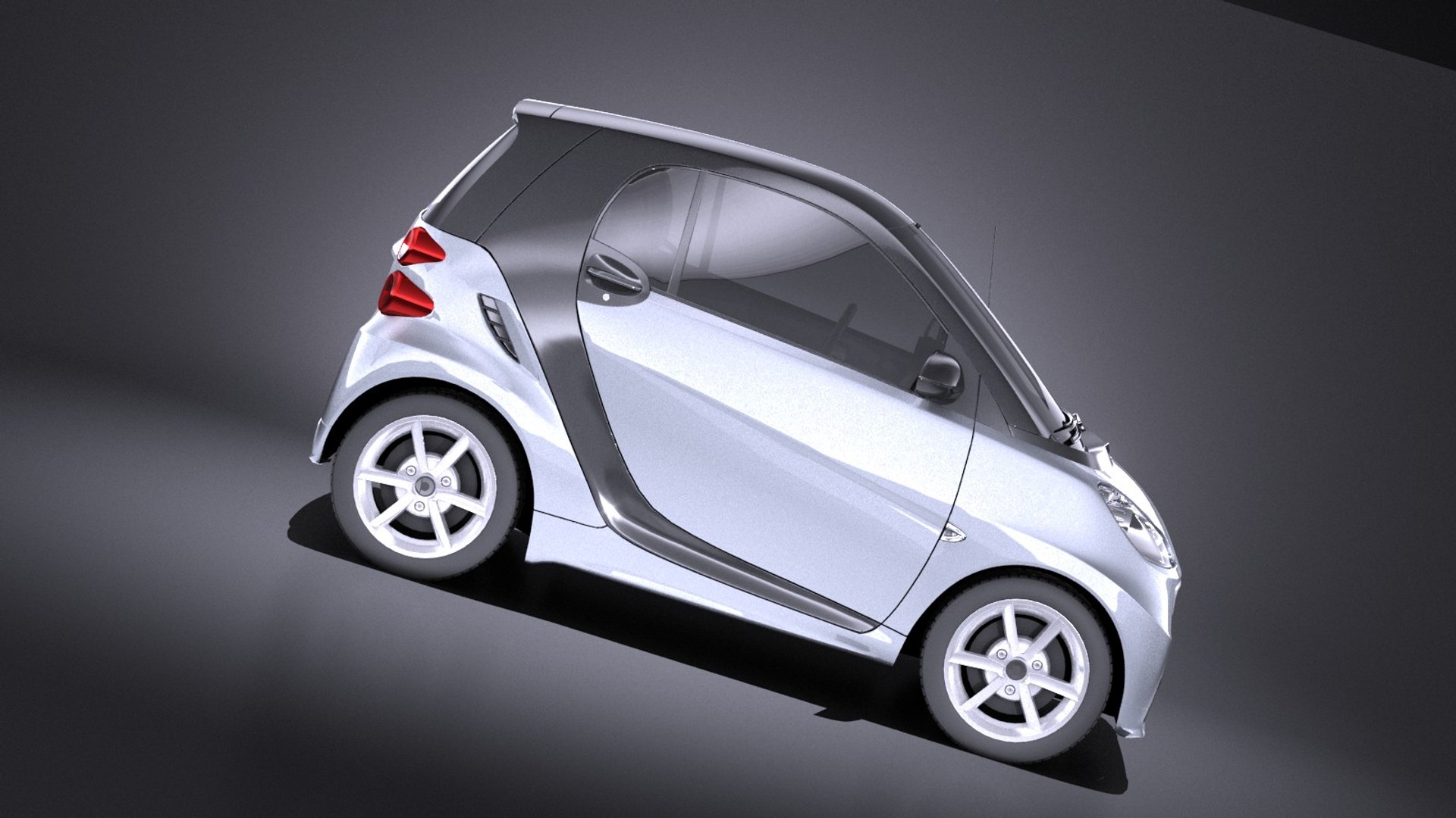 Smart 42 Fortwo Model - TurboSquid 1235653
