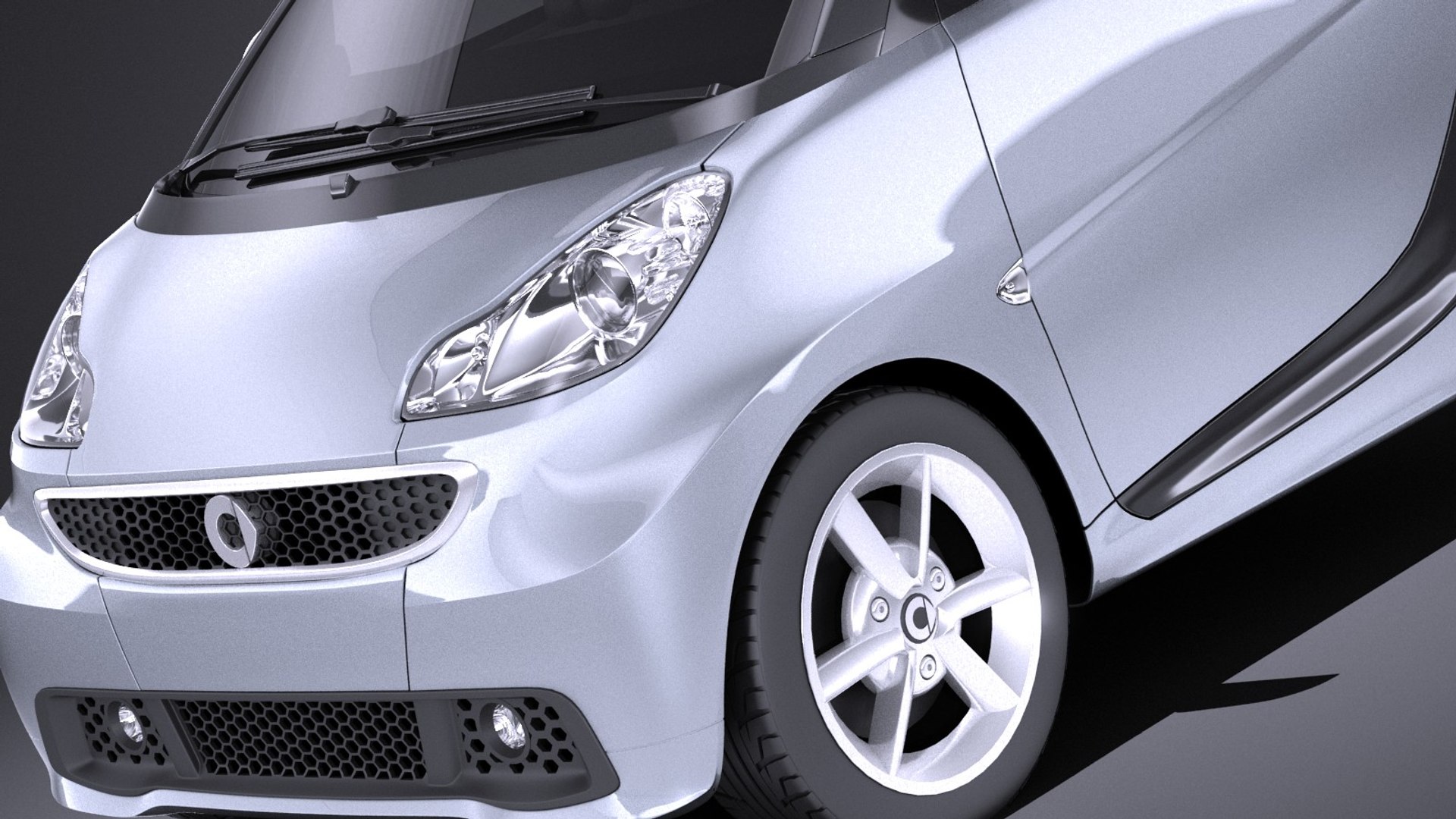 Smart 42 Fortwo Model - TurboSquid 1235653