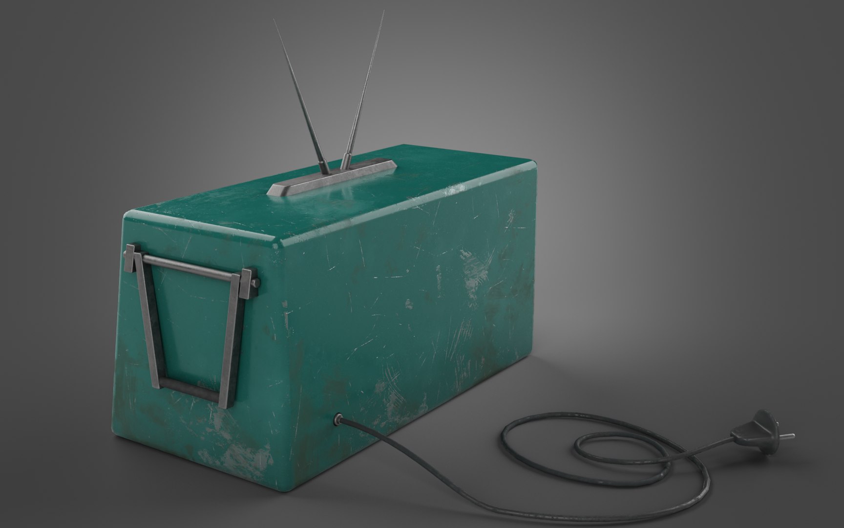 3D Soviet Radio - TurboSquid 1829081